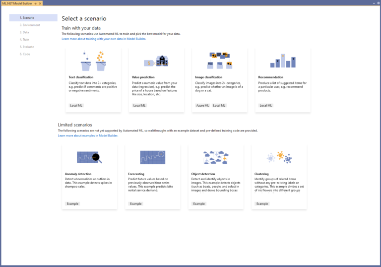 ML.NET Model Builder is now a part of Visual Studio - .NET Blog