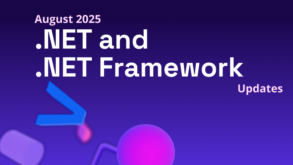 .NET and .NET Framework August 2025 servicing releases updates