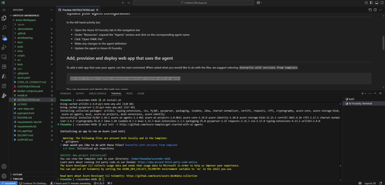 Code quicker with Azure AI Foundry playgrounds and VS Code | Azure AI ...