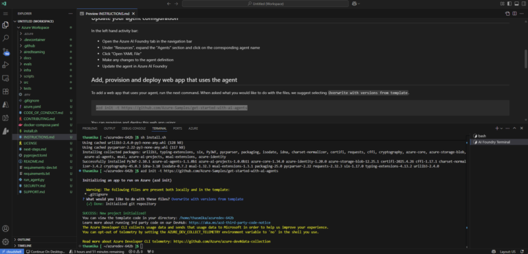Code quicker with Azure AI Foundry playgrounds and VS Code | Azure AI Foundry Blog