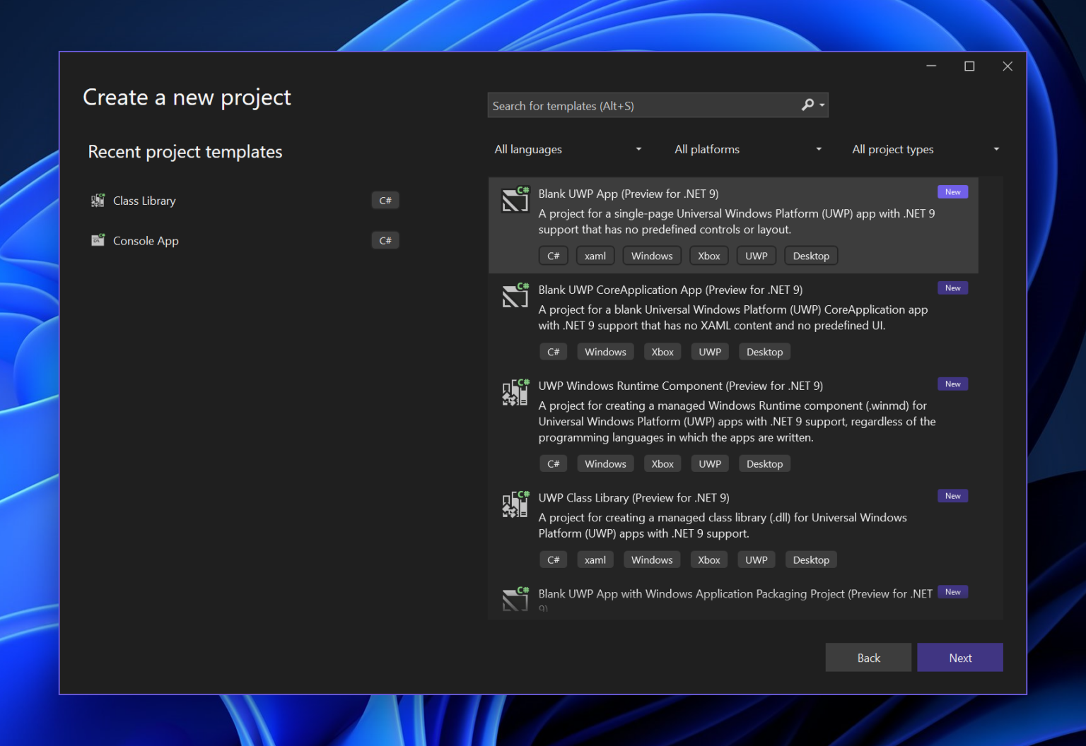 Modernize your UWP app with preview UWP support for .NET 9 and Native AOT - #ifdef Windows