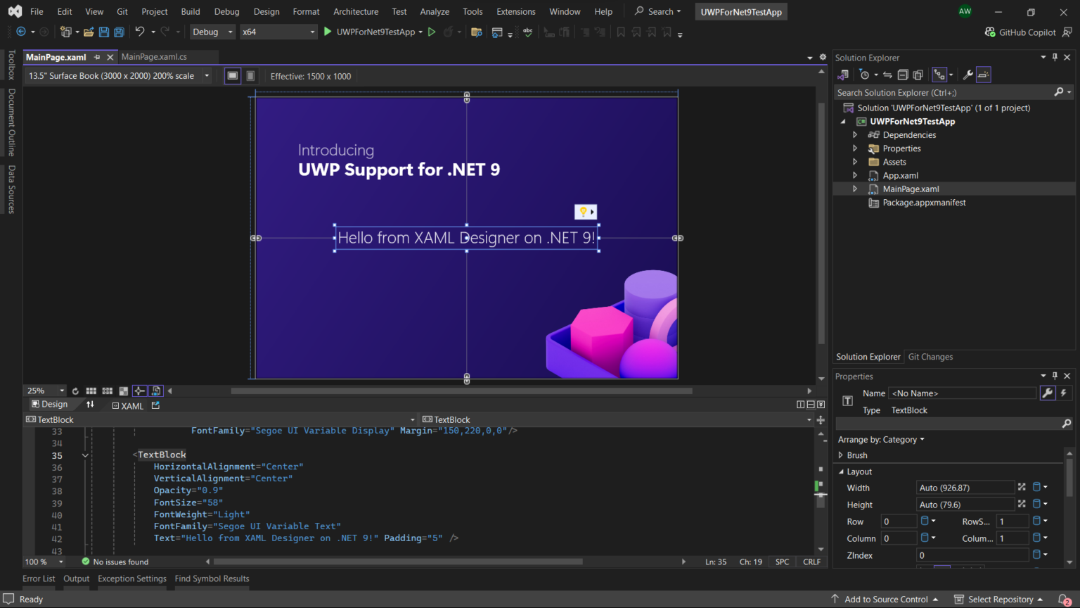 Modernize your UWP app with preview UWP support for .NET 9 and Native ...