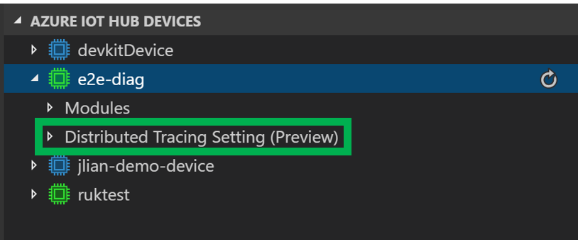 Diagnose issues with Distributed Tracing for Azure IoT Hub (preview) in Visual Studio Code - IoT ...