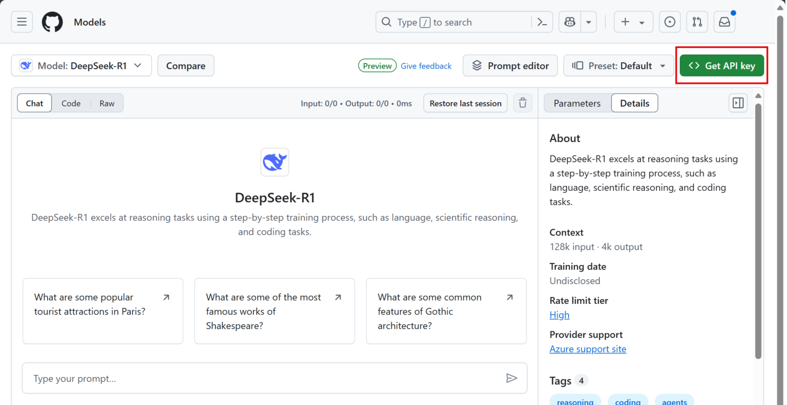 DeepSeek-R1 on Azure with LangChain4j Demo - Microsoft for Java Developers