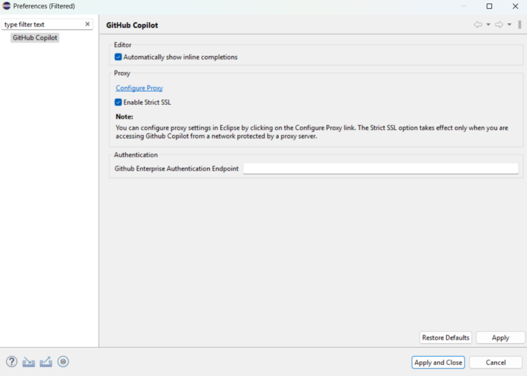 Github Copilot For Eclipse Code Completion Now In Public Preview Microsoft For Java Developers