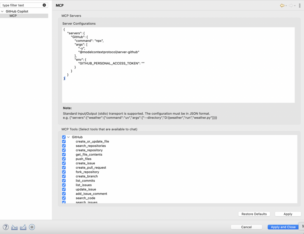 Vibe coding with GitHub Copilot: Agent mode and MCP support in JetBrains and Eclipse - Microsoft ...