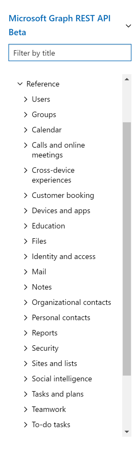 Microsoft Graph documentation has a fresh new look - Microsoft 365 ...