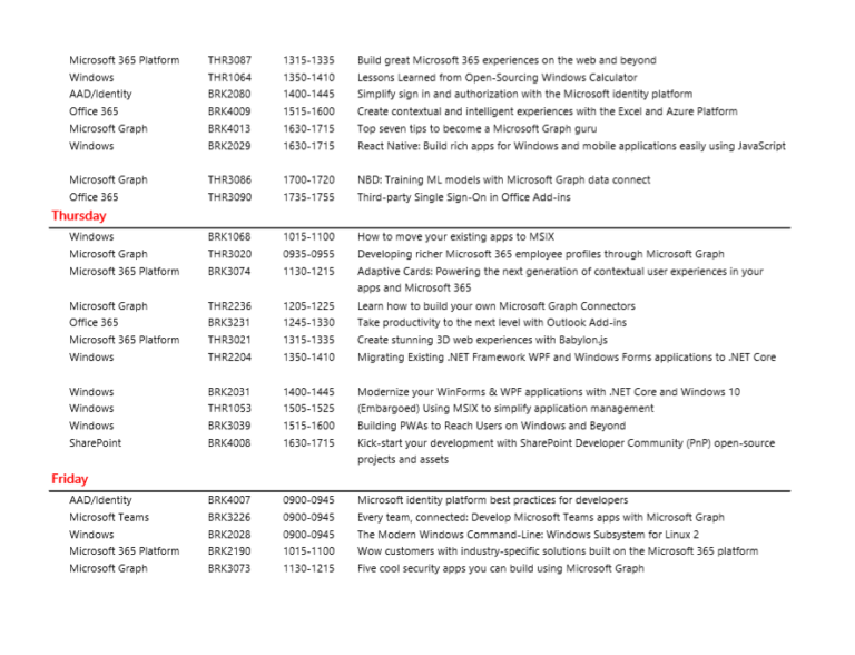 Ignite 2019 Guide to the Microsoft 365 Developer Platform - Microsoft ...