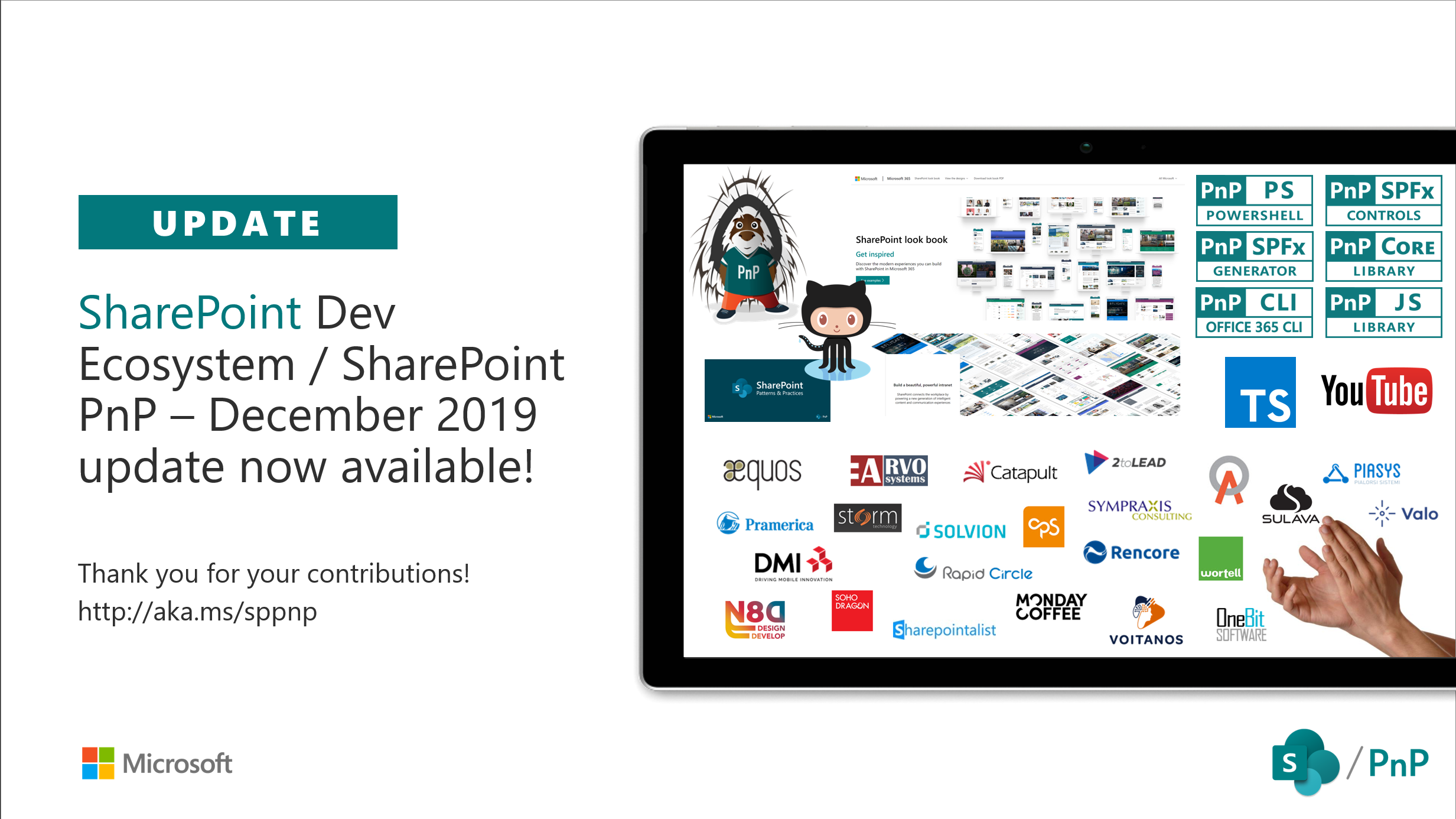 SharePoint Development Community (PnP) – December 2019 update ...