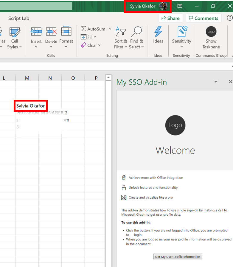 Creating single sign-on add-ins for Office has never been easier ...