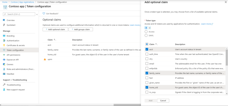 Token configuration in Azure AD app registrations now generally ...
