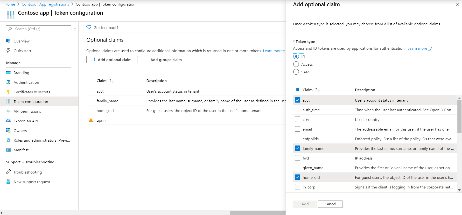 Token configuration in Azure AD app registrations now generally ...