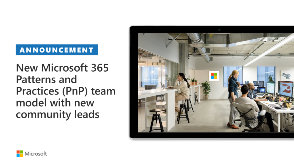 Microsoft 365 / SharePoint Community (PnP) – June 2020 update - Microsoft 365 Developer Blog