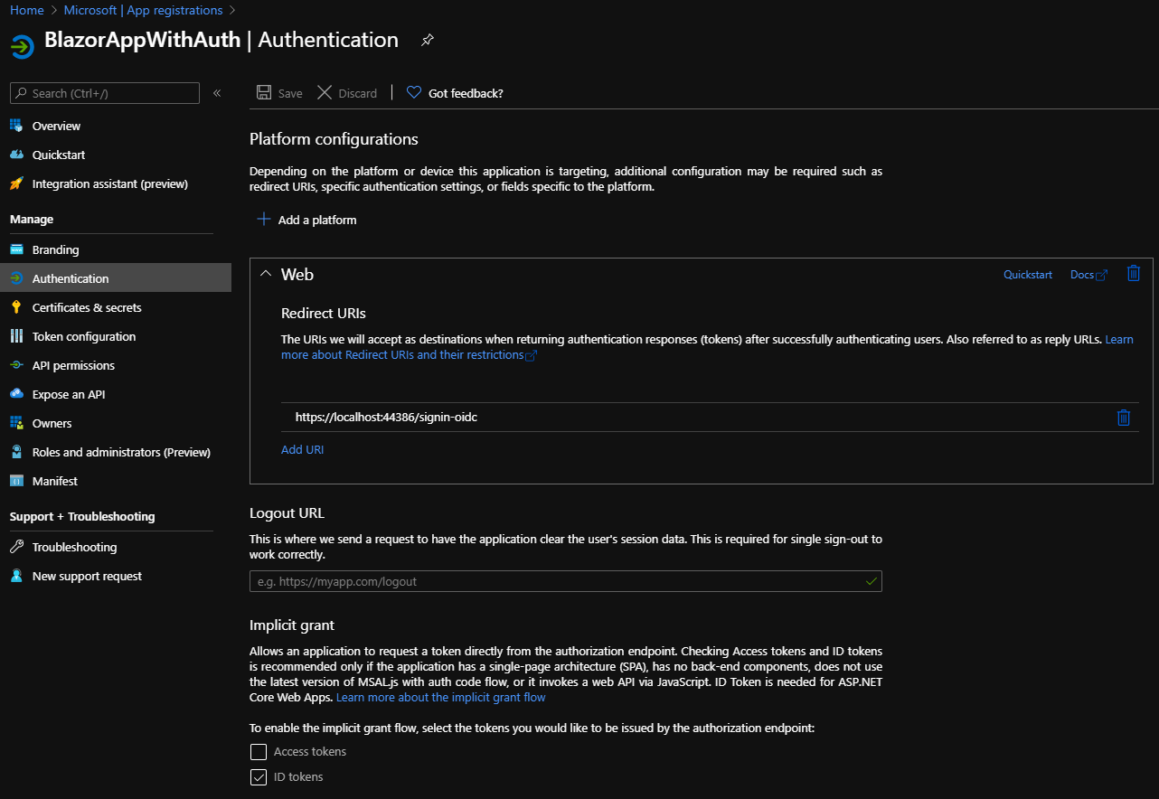 How To Build A Blazor Web App With Azure Active Directory Authentication And Microsoft Graph