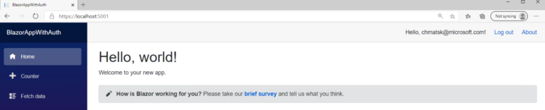 How to build a Blazor web app with Azure Active Directory ...