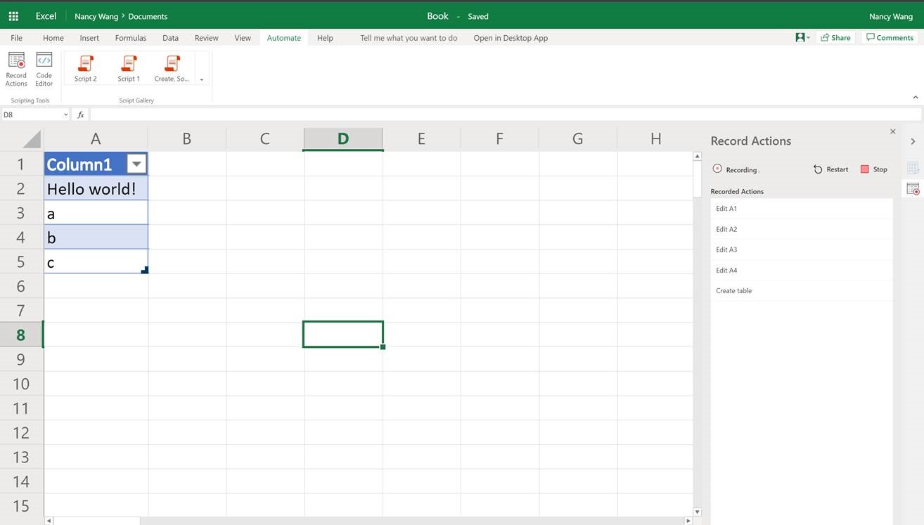 Looking to automate in Excel? Check out what’s cooking with Office ...