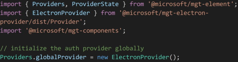 Microsoft Graph Mailbag Microsoft Graph In Electron Applications Using Microsoft Graph Toolkit