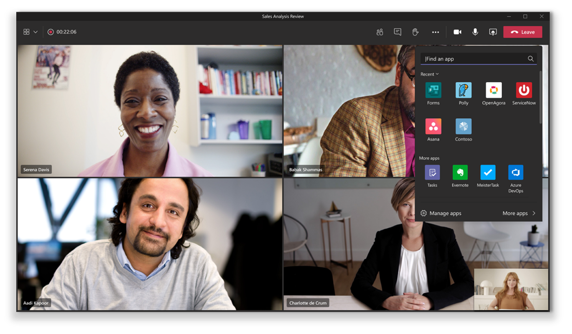 Four new features to build richer apps for Microsoft Teams meetings ...