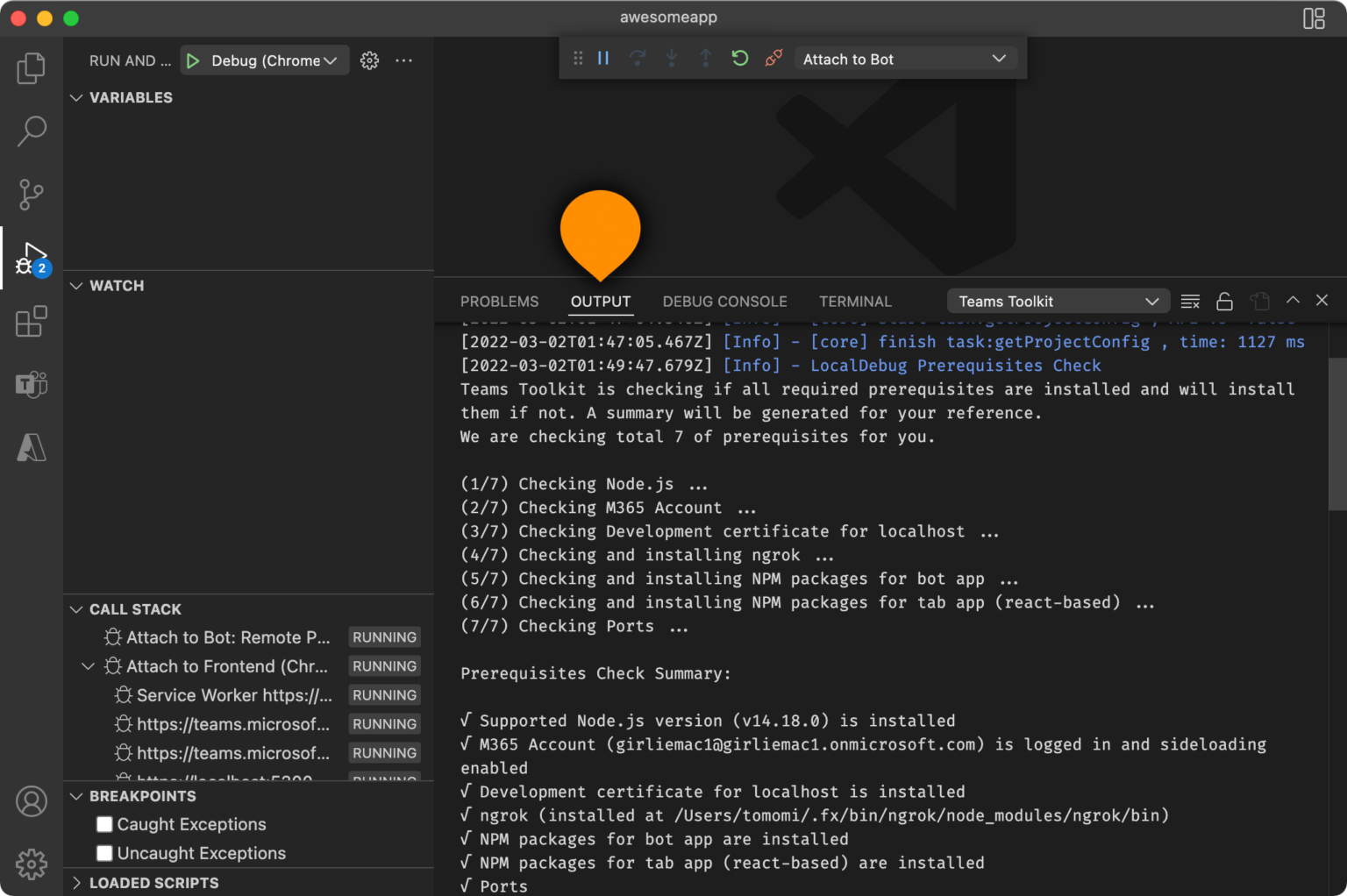 Debugging Microsoft Teams App Locally With Teams Toolkit Microsoft 365 Developer Blog