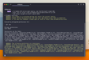 Microsoft 365 Developer Proxy v0.9 with over-consenting guidance