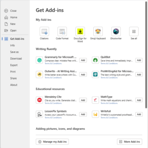 New Office Add-ins entry point available online
