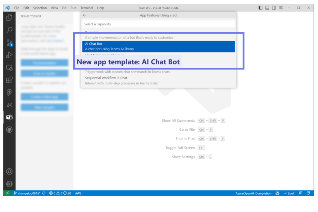Teams Toolkit for Visual Studio Code update - August 2023