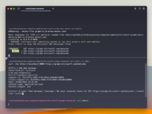 Microsoft 365 Developer Proxy v0.12 with new mocking capabilities