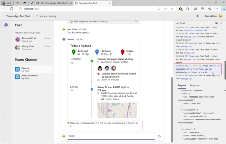 Introducing Teams App Test Tool