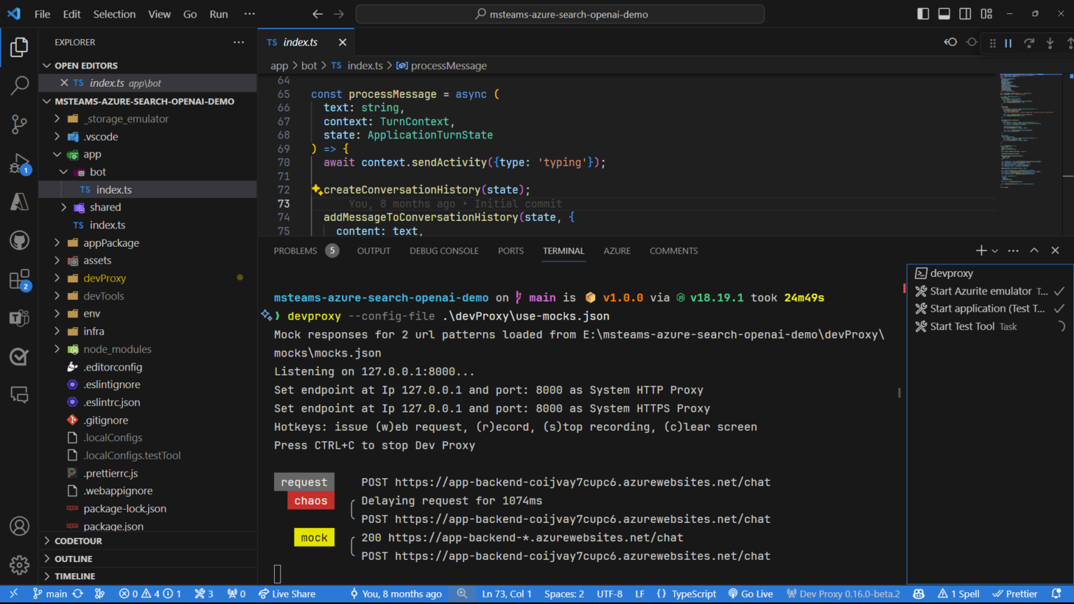 Building Custom Copilots In Microsoft Teams With Teams App Test Tool And Dev Proxy