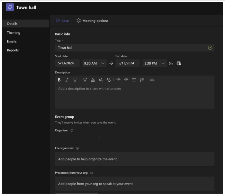 Microsoft Graph town hall APIs now available in beta