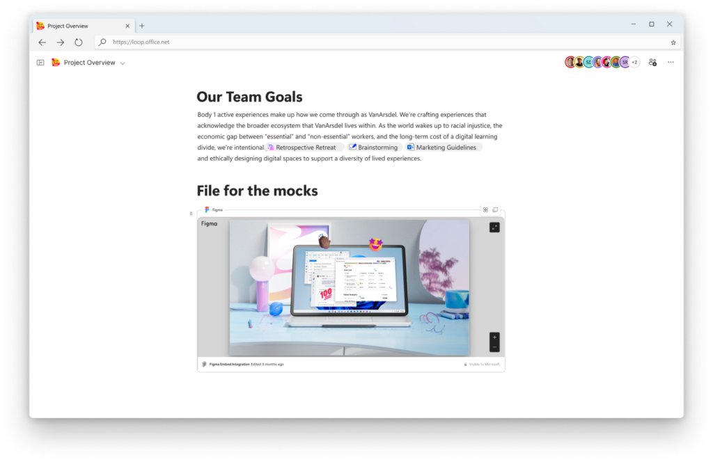 Microsoft Loop transforms the way developer teams work