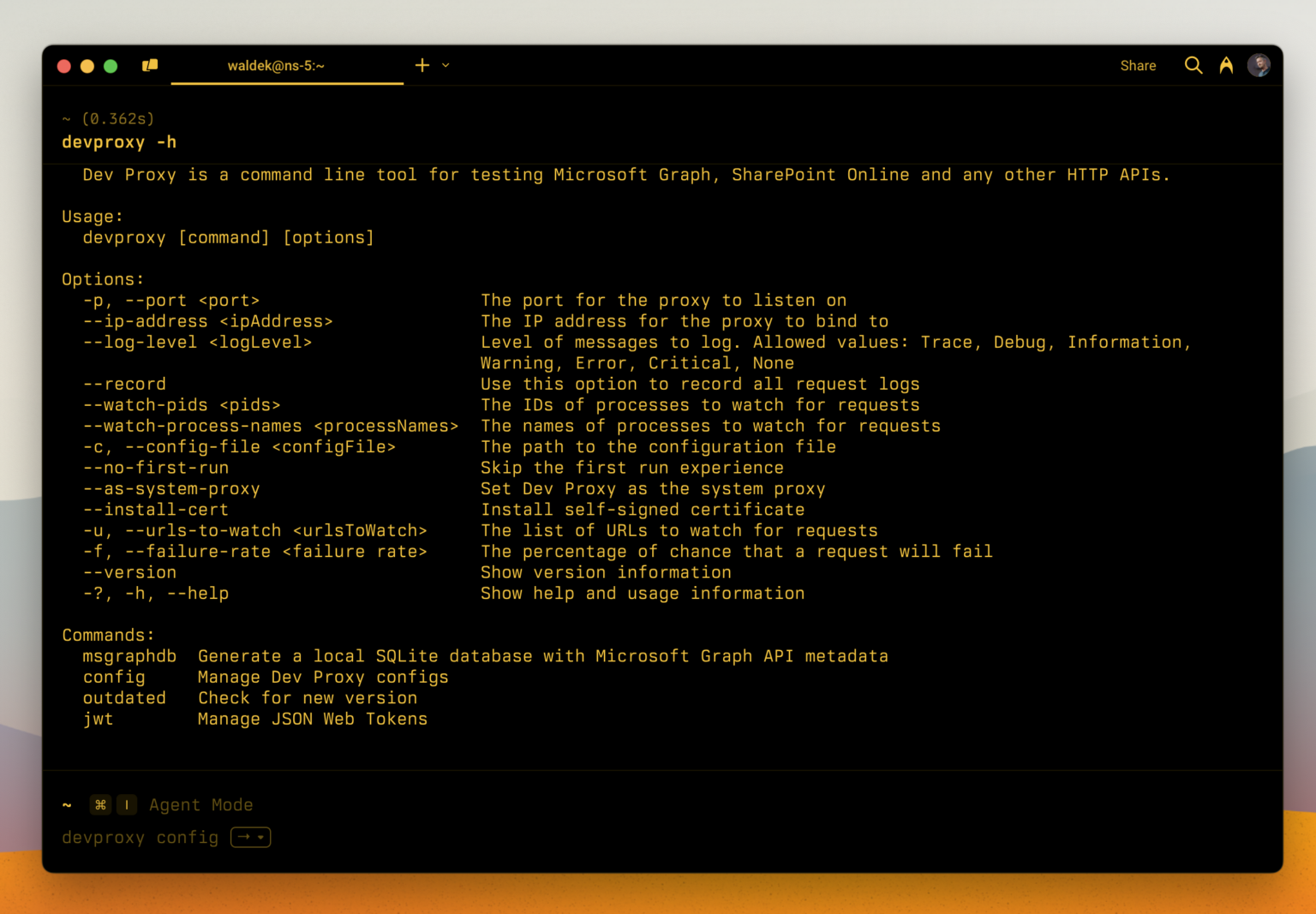 Dev Proxy v0.25 with automatic shut down and more