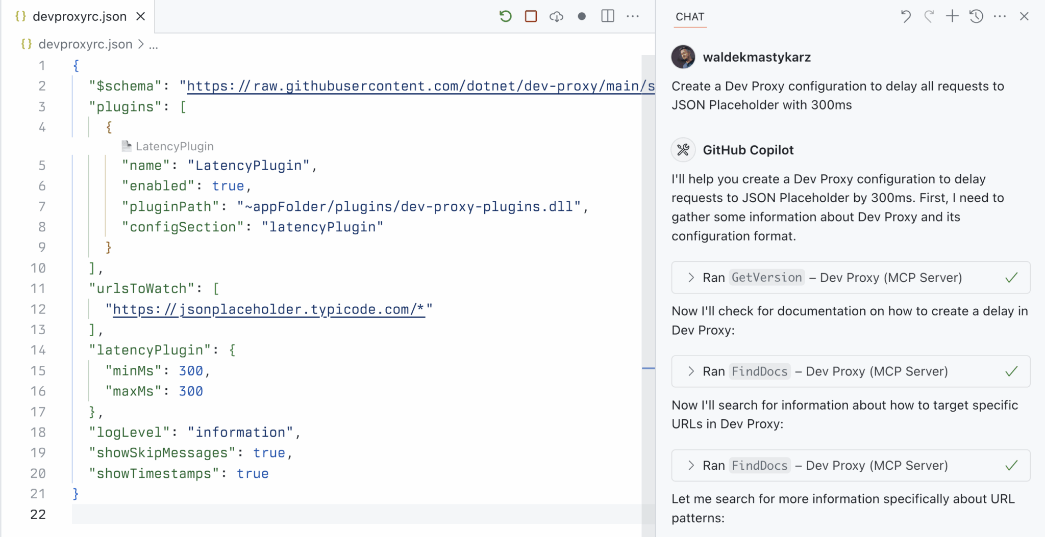 Dev Proxy v0.29 with refactored architecture, MCP server, and exposed LM prompts
