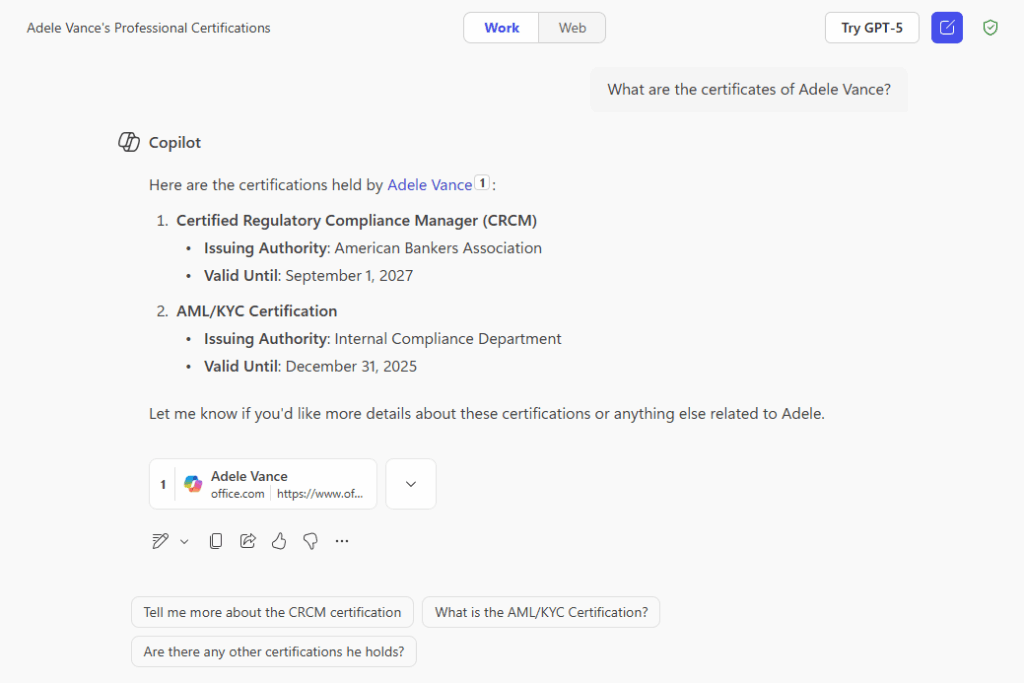 Enriching Microsoft 365 profiles with Microsoft 365 Copilot connectors for people data (public ...