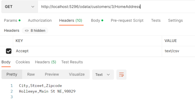 Customize OData payload serialization format within ASP.NET Core OData ...