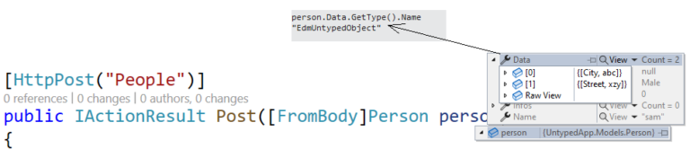 Enable Un-typed within ASP.NET Core OData - OData