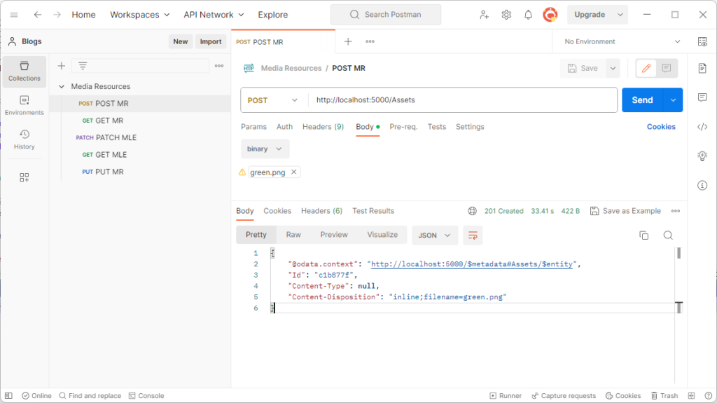Working with media resources in OData - Part 1 - OData