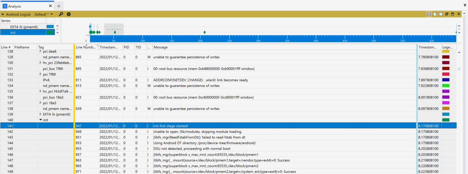 New Android logcat support available in Microsoft Performance Tools for ...