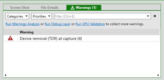 TDR Debugging - PIX on Windows