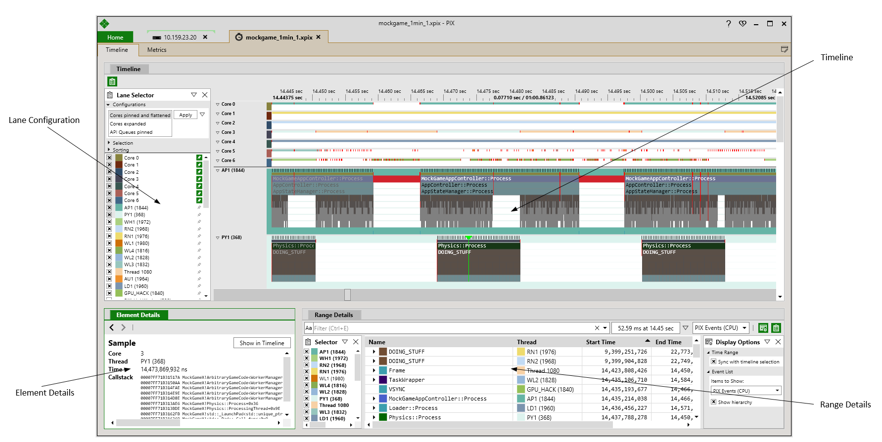 Timing Captures (New) | PIX on Windows