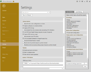 Saving and Loading PIX Settings - PIX on Windows