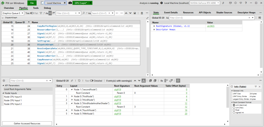 PIX 2403.08 - New D3D12 features + misc PIX improvements - PIX on Windows