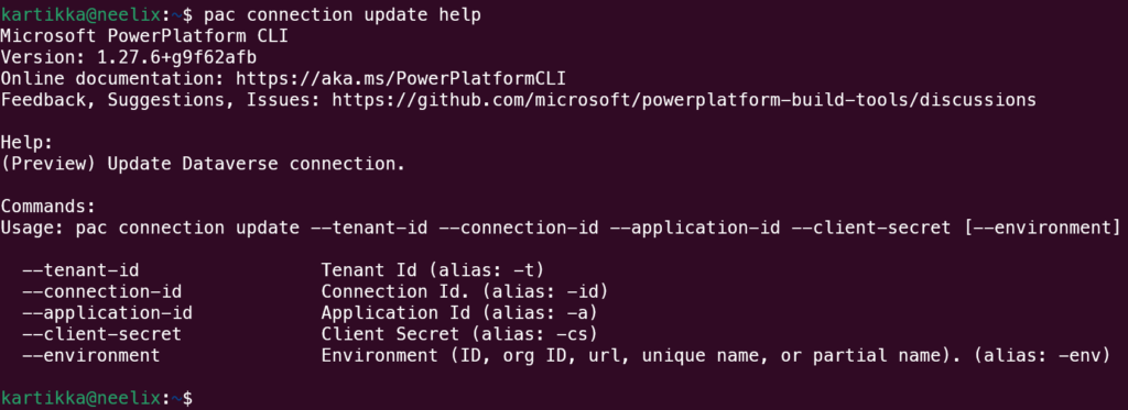 Power Platform Command Line Interface: August Update | Power Platform ...