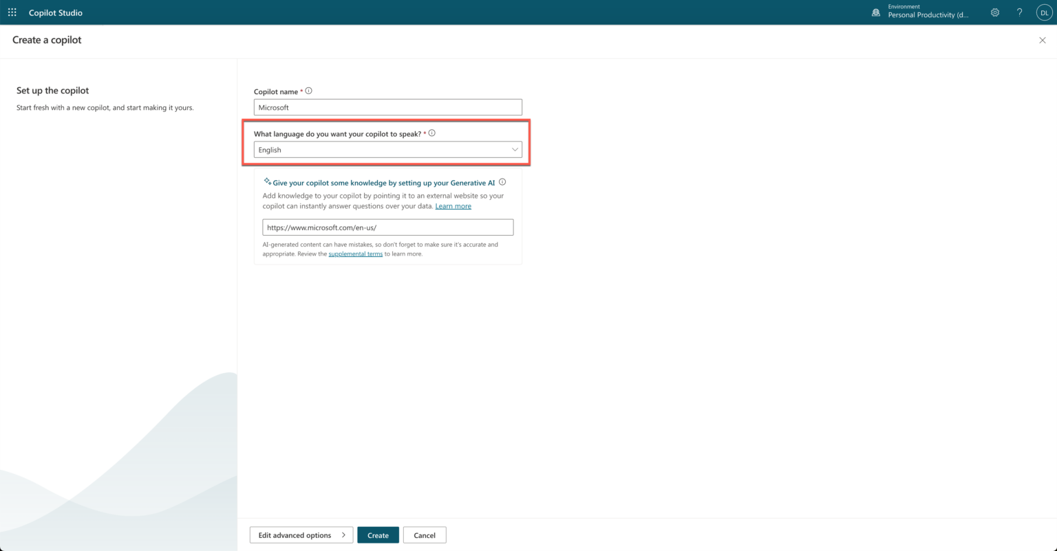 Create multilingual copilots with the Power Platform CLI and Microsoft Copilot Studio | Power ...