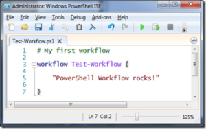 When Windows PowerShell Met Workflow - PowerShell Team