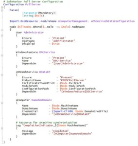 Creating a Secure Environment using PowerShell Desired State ...