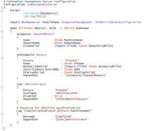 Creating a Secure Environment using PowerShell Desired State ...