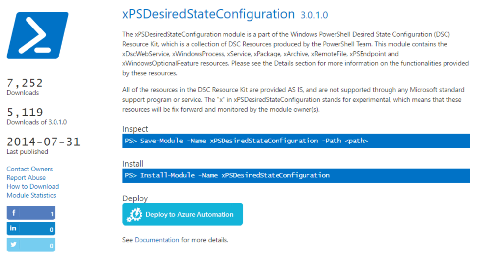 New Social Features on Gallery - PowerShell Team