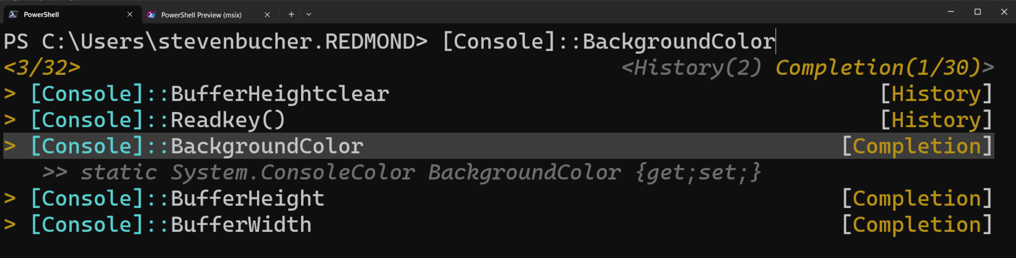 PSReadLine 2.3.1-beta1 Release - PowerShell Team