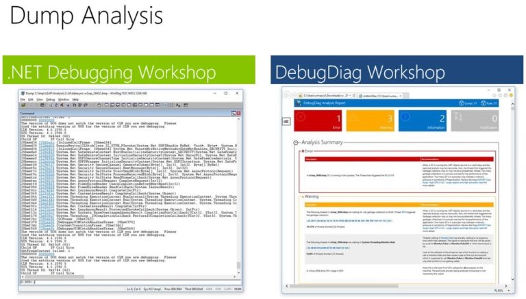 Debugging Windows Applications with DebugDiag Workshop - Developer Support